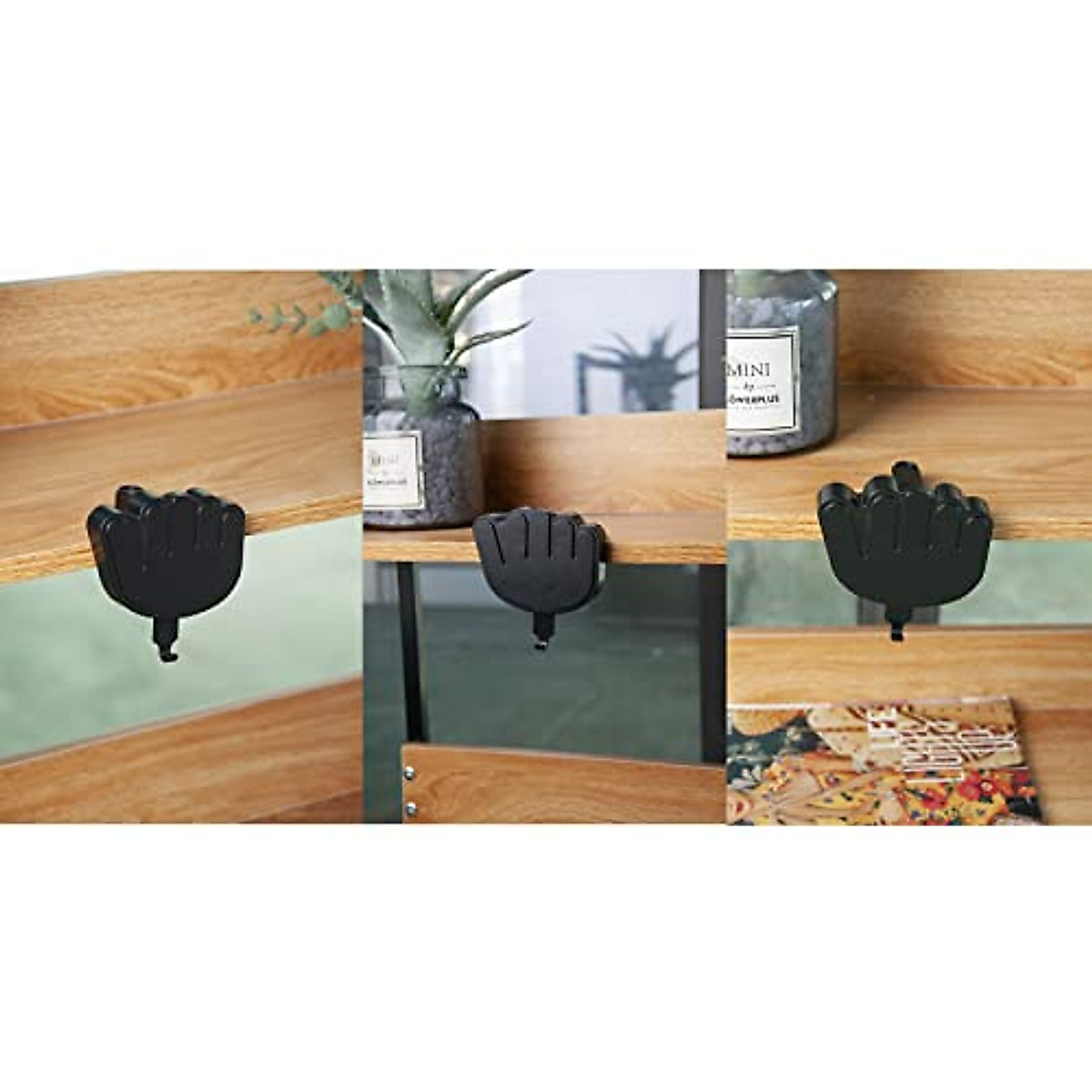 TOIVO Finger Hand Key Hanger for Wall，Funny Key Holder for Wall Funny Gift Idea，Middle Finger Keychain Ejects The Finger，for Doorway Wall Entryway Hallway Funny Office Wall Decorative