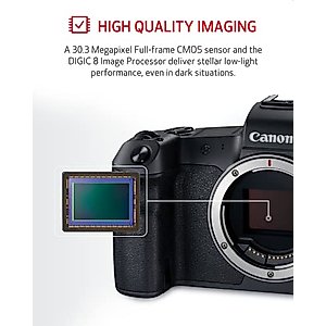 Canon EOS R RF24-105mm F4-7.1 is STM Lens Kit, Vlogging and Content Creator Camera 4K UHD, Digital Single-Lens Non-Reflex AF/AE, 0.4 Magnification, Mirrorless and Full-Frame, Compact & Lightweight