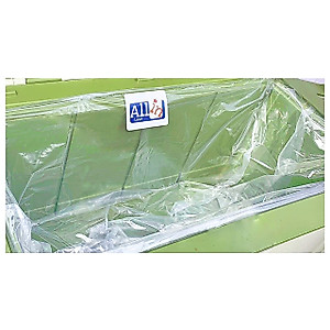 Plastic Cooler Liner – BPA Free Cooler Liner – 2XL Liners Fit 100 QT to 160 QT Coolers – 2 Large Liners Fit 60QT to 95QT Coolers – 2 Bucket Liner Fit 5 or 6 Gallon Buckets by Allinliner (6 Pack)