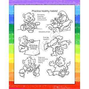 ZoCo - A Visit to The Chiropractor's Office - Educational Coloring Books (50 Bulk Pack, Without Crayons) - Chiropractor Supplies - Activities for Kids