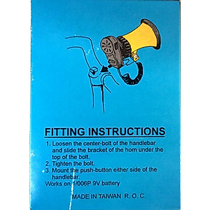 Sunlite 3 Sound Electric Horn