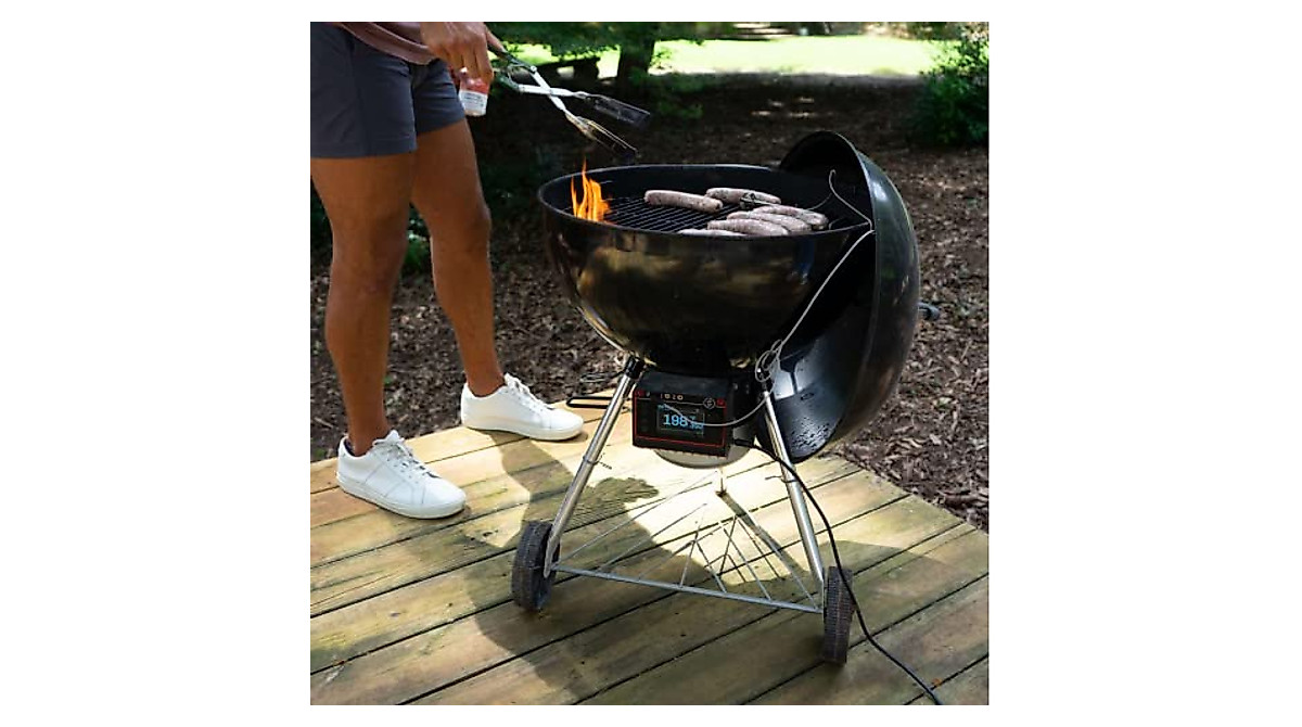 Spider Grills Venom Fan-Powered Wi-Fi Temperature Controller for Weber ...