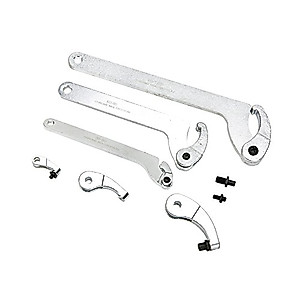 8MILELAKE Adjustable Hook And Pin Wrench/Spanner Tool Set