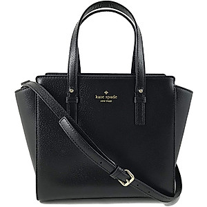 Kate Spade New York Grand Street Colorblock Small Hayden Leather Handbag in Black