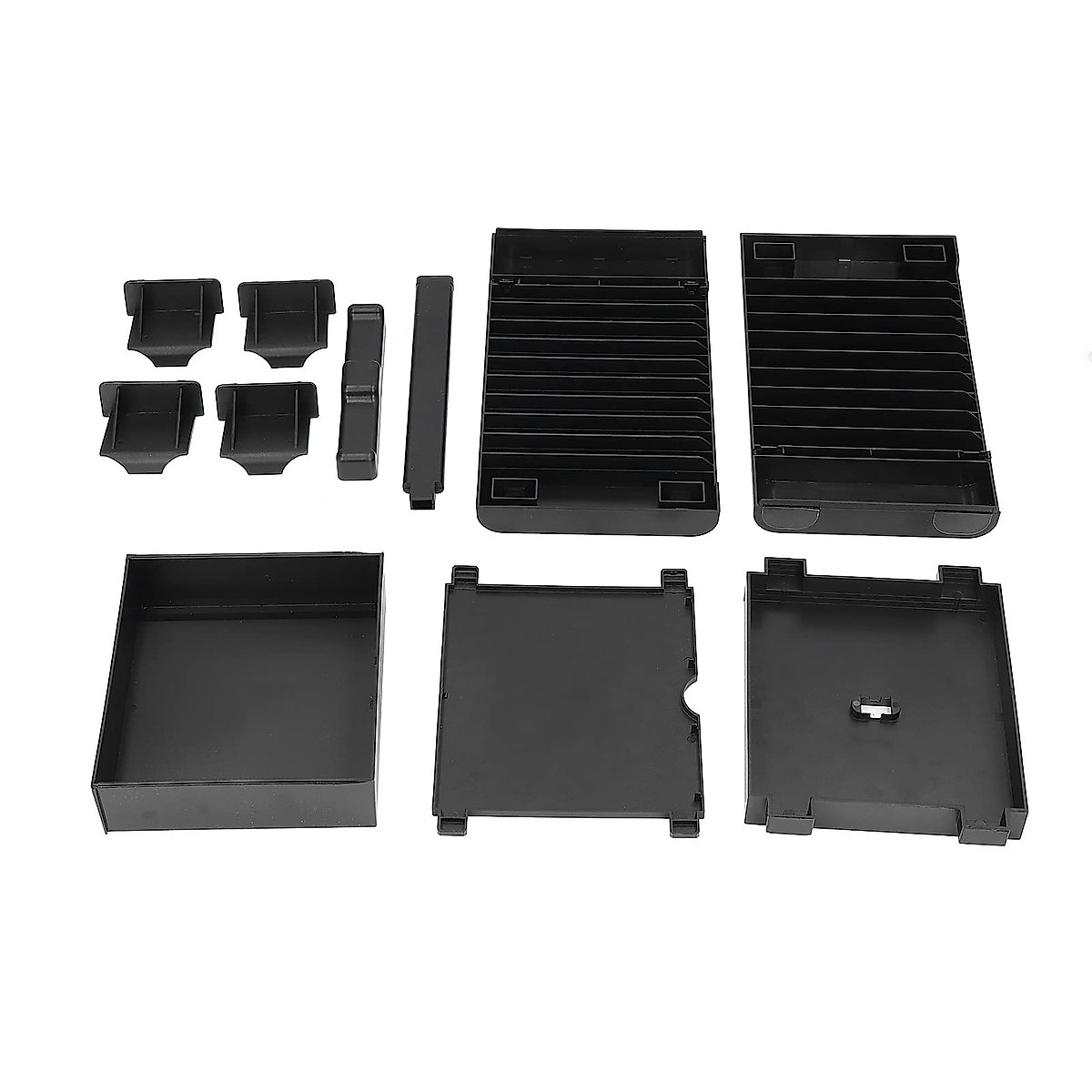 Pomya Game Storage Tower, Multi Purpose Desktop Storage Rack All in One Design, ABS Gamepad Disc Storage Bracket for, for, for Xbox Series