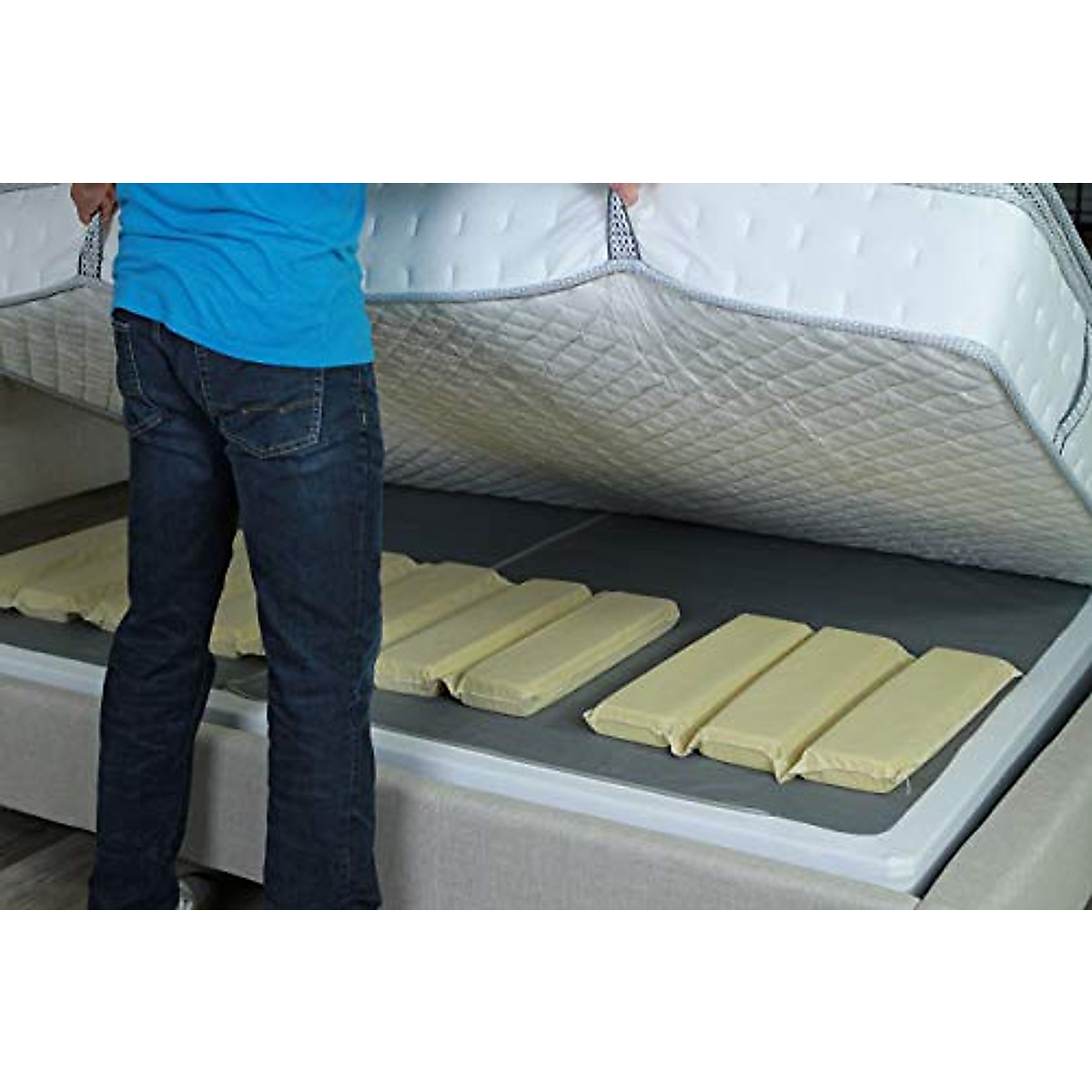 Mattress Helper Mini Under Mattress Support Extender- Fix Your Sagging Mattress Firmer Solution for Mattresses - Mini Extender