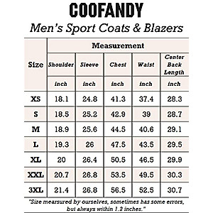 COOFANDY Mens One Button Sport Coat Regular Fit Casual Blazer Jacket Formal Dress Jacket Blazer (Blue M)