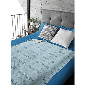 Personalized Baby Blanket, Monogram Name Blanket, Swaddle Receiving Blanket, Photo Prop Birth Announcement, Customized Name Blanket for Infants Newborns, Custom Name