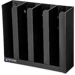 San Jamar (SAO7G) - PCL2 2 Portion/Sauce Cup Lid Organizer, Black