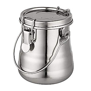 MyLifeUNIT Paint Brush Washer, Airtight Stainless Steel Brush Cleaner for Painting (Medium)