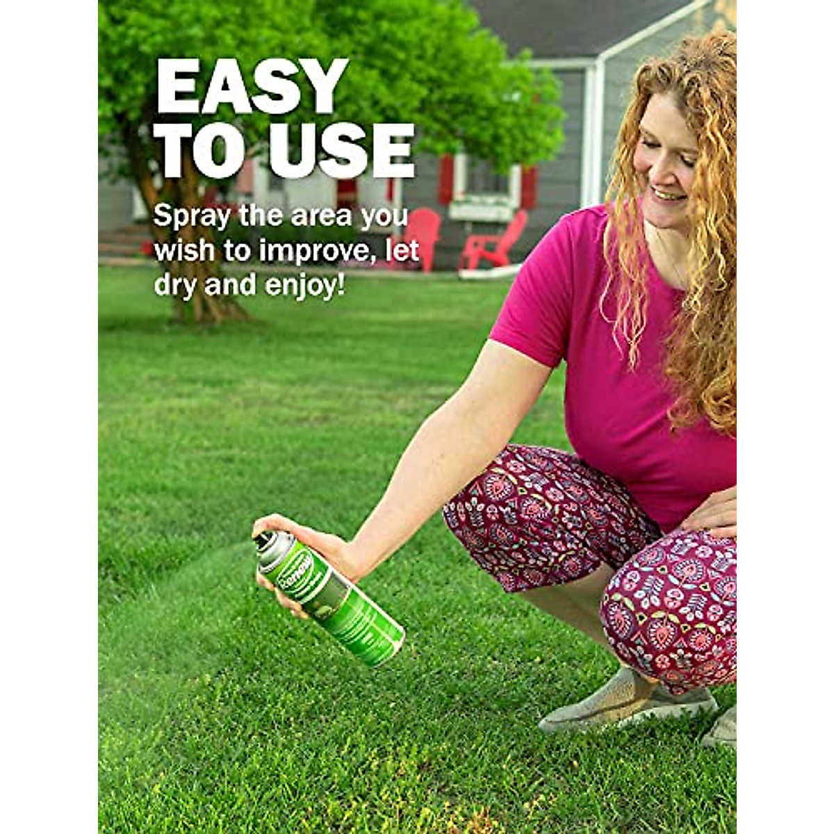 Seymour 20-602 Grass and Shrub Renew Spray Paint, Pristine Green (17 oz.)