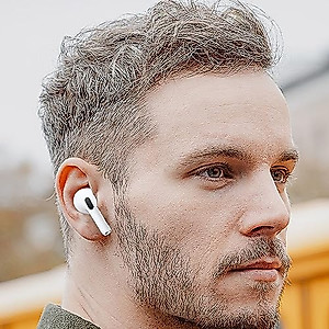 3 Pairs AirPods Pro Ear Tips Replacement for AirPods Pro, Silicon Earbuds Tips with Noise Reduction Hole, Fit in The Charging Case