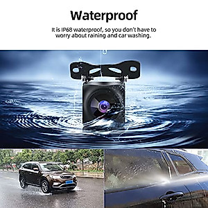 AHD Backup Camera Car Rear View Reverse Camera, Night Visions 720P Waterproof for RV Trucks Trailer SUV