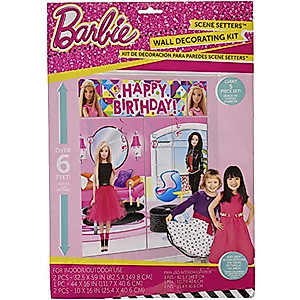 Scene Setters® Wall Decorating Kit | Barbie Sparkle Collection | Birthday