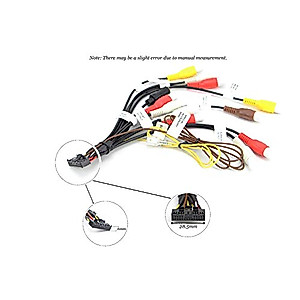 Xtenzi RCA Cord Assembly Harness Car Audio Video Compatible with Pioneer AVIC AVH CDP1803 - XT91909