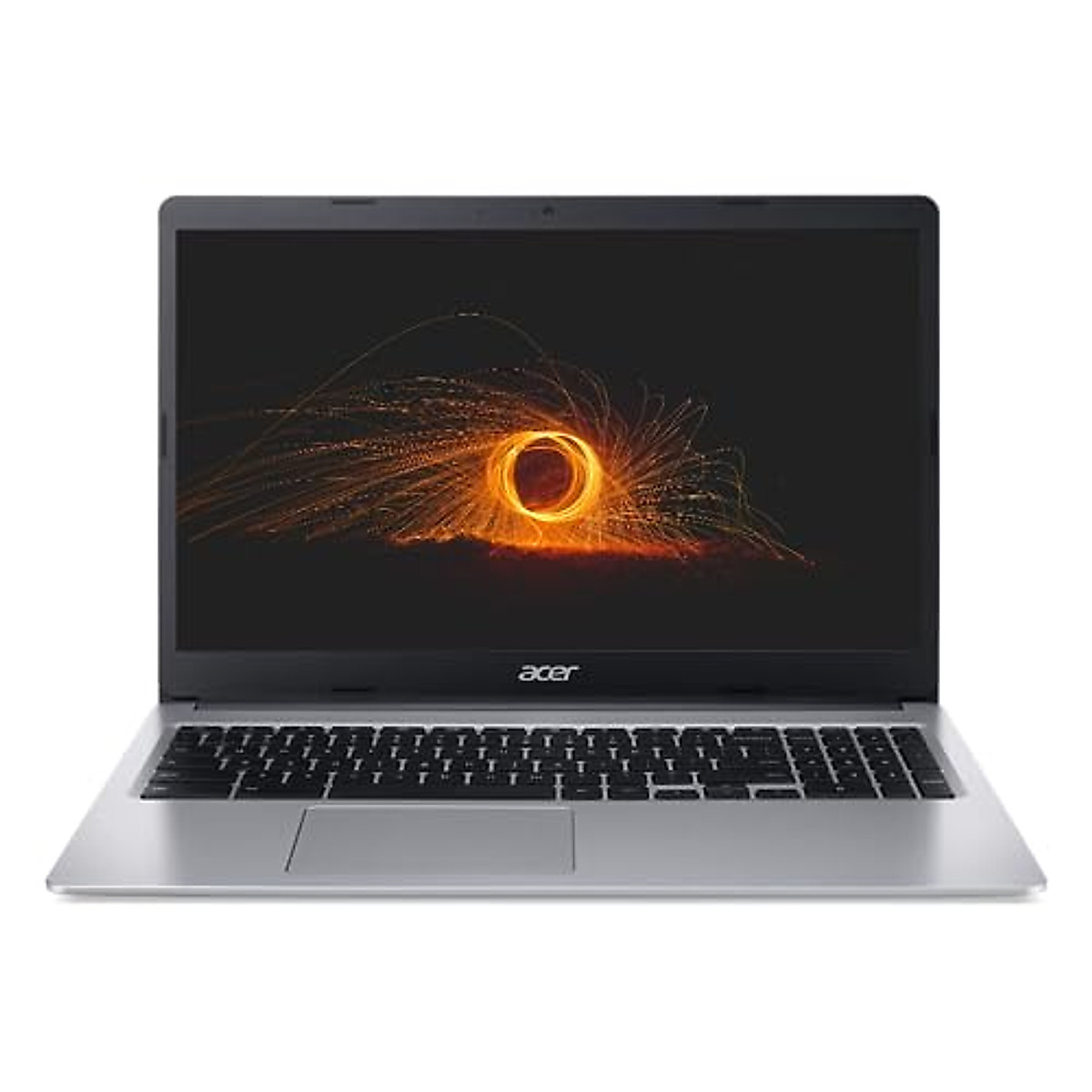 acer 15.6" Flagship HD IPS Chromebook, Intel Celeron N Processor Up to 2.79GHz, 4GB SDRAM, 128GB Storage, Webcam, Super-Fast 6th Gen WiFi, MSD Slot, Chrome OS, Dove Grey(Renewed)