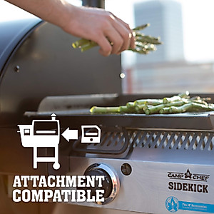 Camp Chef SmokePro DLX Pellet Grill w/New PID Gen 2 Digital Controller - Black