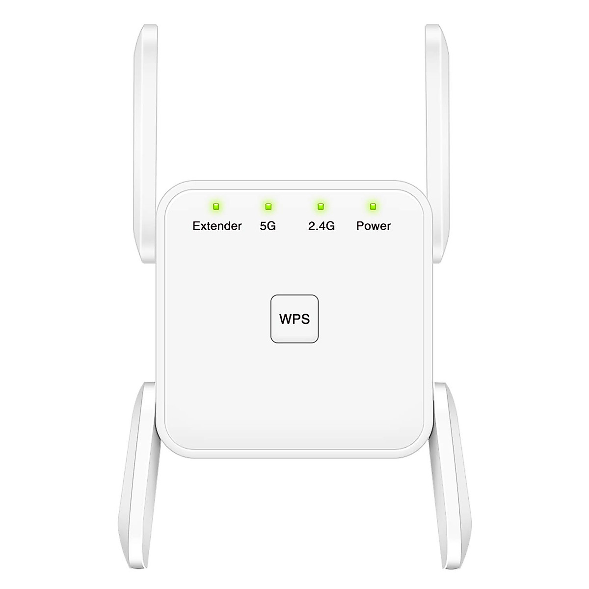 AILIYZ WiFi Extender, WiFi Booster to Extend Range of WiFi Internet Connection, Indoor and Outdoor Repeater Signal Booster, Up to 1200Mbps Speed Dual Band 2.4G/5G WiFi Repeater (White)