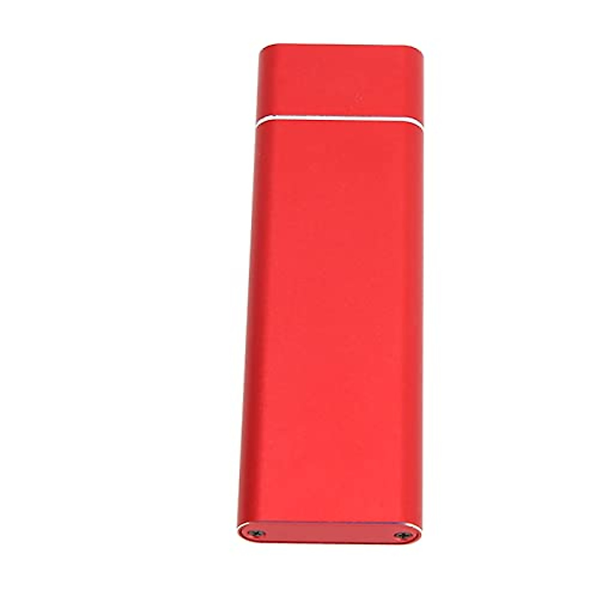 SSD Enclosure, NVME SSD Enclosure High Heat Dissipation High Speed Transfer Dual Protocol Plug and Play for 2230mm (Red)