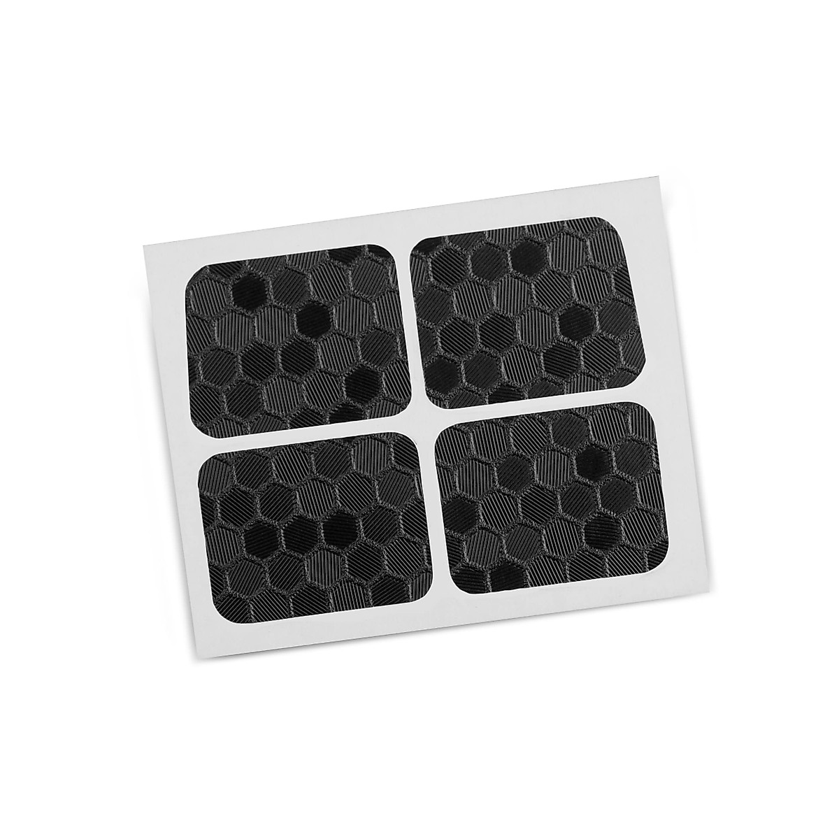 TouchProtect Front & Back Set for Steam Deck - Front trackpads and back button TouchProtect included. (Hex Black)