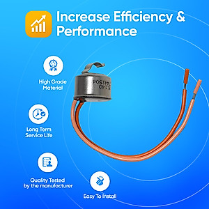DR Quality Parts Replacement Part for WR50X10068 Defrost Thermostat -For GE Refrigerators (AP3884317, PS1011716)