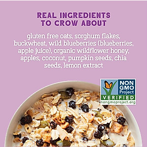 Seven Sundays Muesli Cereal, Wild and Free Blueberry Chia Buckwheat, 32 Oz Bag, Gluten Free, 0g Refined Sugar, Enjoy Warm, Cool or as Overnight Oats