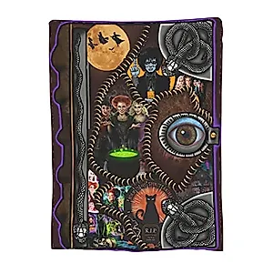 Halloween Blanket Throw Flannel Fleece Blankets Sisters Soft Plush Blanket for Couch Sofa Bed Home Decorations 50"x40"