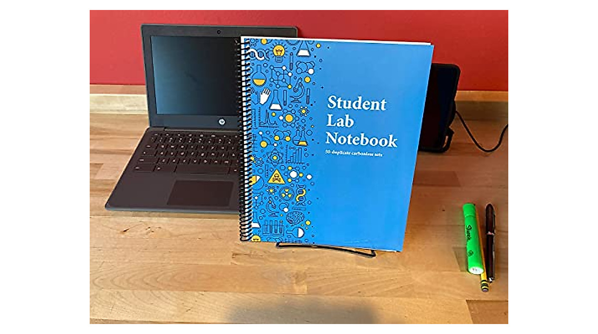 Student Lab Notebook (50 duplicate page sets): perforated carbonless ...