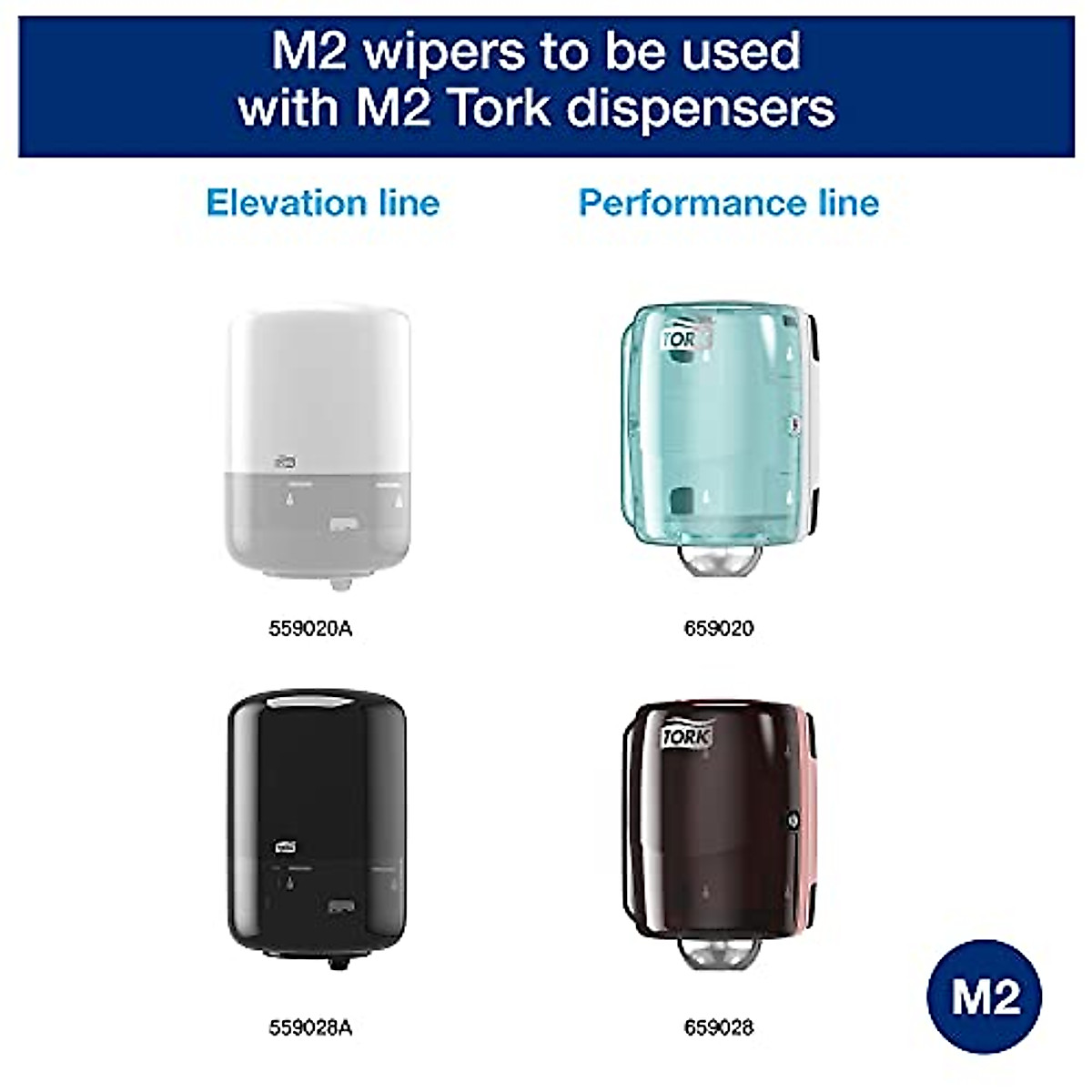 Tork Soft Centerfeed Hand Towel White M2, High Absorbency, 6 x 600 Sheets, 121204