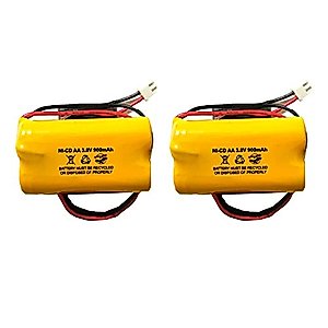 Unitech AA900MAH 6200-RP 3.6v 900mAh Battery Replacement Exit Sign Emergency Light NiCad Unitech 6200RP Lowes OSA230 Lowes 253799 Unitech LEDR-1