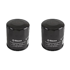 Stens 120-634 Oil Filter Compatible With/Replacement For Kawasaki FH381-721V, FH601-770D, FJ180V and FX751-1000V; for 14-19 HP engines 49065-0724, 49065-2057 Lawn Mowers (Pack of 2)