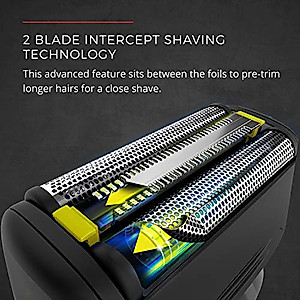 Remington Virtually Indestructible Foil Shaver 5100 PF7855, Yellow