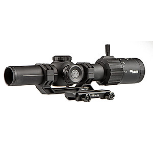 Sig Sauer Tango-MSR 1-6x24mm Riflescope; MSR-BDC6 Reticle with Alpha-MSR Cantilever Mount