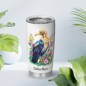 Lesser Adjutant Gifts, Personalized Tumbler with Lesser Adjutant Animal’s Name – Custom Cup for Animal Lovers, Gift for Women, Men, Boys, Girls, Gift for Birthdays & Christmas NwFVLk