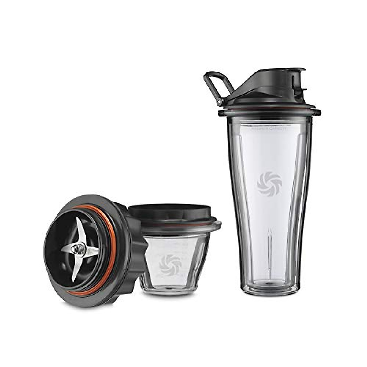 Vitamix Blending Cup and Bowl Starter Kit for Vitamix Ascent and Venturist machines, Clear, 20 oz. cup and 8 oz. bowl