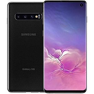 Samsung Galaxy S10 (Sprint) Android Cell Phone | US Version | 128GB of Storage | Fingerprint ID and Facial Recognition | Long-Lasting Battery | U.S. Warranty | Prism Black