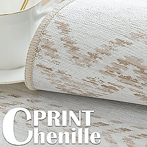 jinchan Area Rug 3x5 Bedroom Rug Boho Rug Moroccan Floor Cover Bathroom Rug Mudcloth Rug Sketch Geometric Bohemia Mat Taupe Dimond Non Slip Carpet for Living Room Kitchen Rug Dining Room Entryway