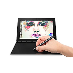 Lenovo Yoga Book - FHD 10.1in Android Tablet - 2 in 1 Tablet (Intel Atom x5-Z8550 Processor, 4GB RAM, 64GB SSD), Gunmetal, ZA0V0035US (Pen Not Included) (Renewed)