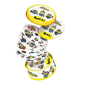 Zygomatic Spot It! Minions - Playful Family Card Game with Beloved Minions Characters! Fun Matching Game for Kids and Adults, Ages 6+, 2-8 Players, 15 Minute Playtime, Made