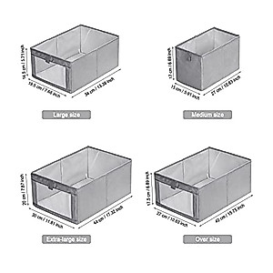 Foldable Cloth Storage Box Storage Clothes Compartment Storage Mesh Compartment Drawer Bag Trouser Box Box Housekeeping & Organizers Socks