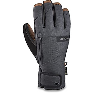 Dakine Men's Leather Titan Gore-Tex Short Glove - Carbon, Small