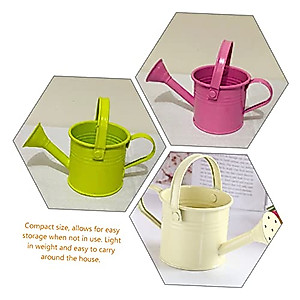 YARNOW 9 pcs Gardening Kettle Ornament metal spray bottle small indoor watering can tools mini waterer can watering cans water spray cans mister for plants simple watering pot