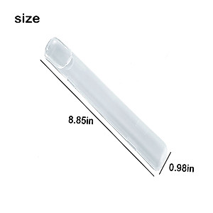 5PCS Portable Chopsticks Straw Case Kids Students Lightweight Cutlery Box Reusable Travel Utensil for School Home Office Camp Travel Bento Box (Chopsticks Not Included) (White Transparent)