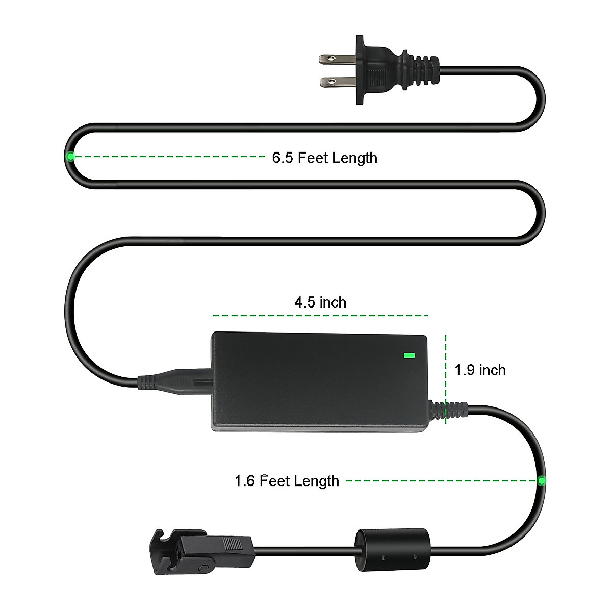 29V 2A Adapter AC/DC Power Recliner Power Supply Transformer Compatible with All Recliners Lift Chair or Power Recliner