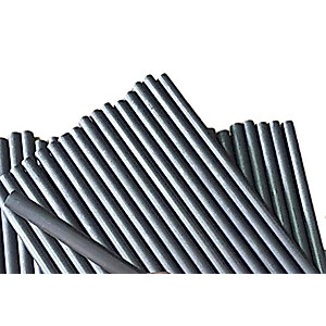 CGjiogujio 5pcs Dia. 4mm L 200mm 99.99% Graphite Electrode Cylinder Rod