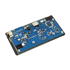 waveshare 5.5 inch HDMI AMOLED Display 1920x1080 Resolution Monitor Capacitive Touch Screen with Toughened Glass Cover for Raspberry Pi/Jetson Nano/PC Support Multi Systems