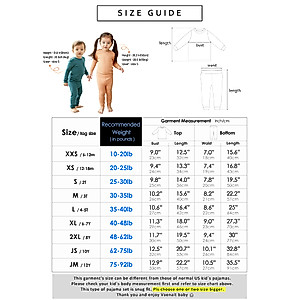 VAENAIT BABY Infant Toddler Girls Boys Pajamas Pjs 2pcs Set Modal Retro Car M