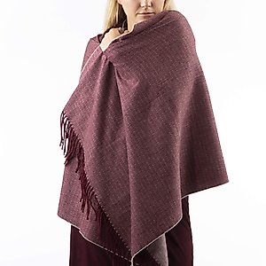 isotoner Women's Large Blanket Cold Weather Soft and Warm Travel Scarf