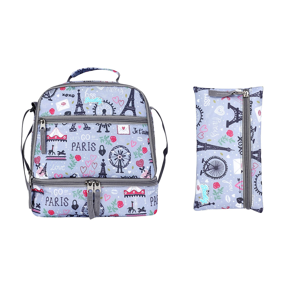 seastig Kids Lunch Bag Cooler Insulated Lunch Box Bento Bags Durable Water-Resistant Reusable Lunch Tote Bag for Boys Girls