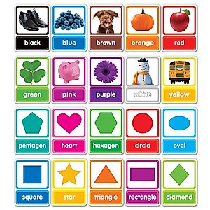 Colors & Shapes in Photos Bulletin Board